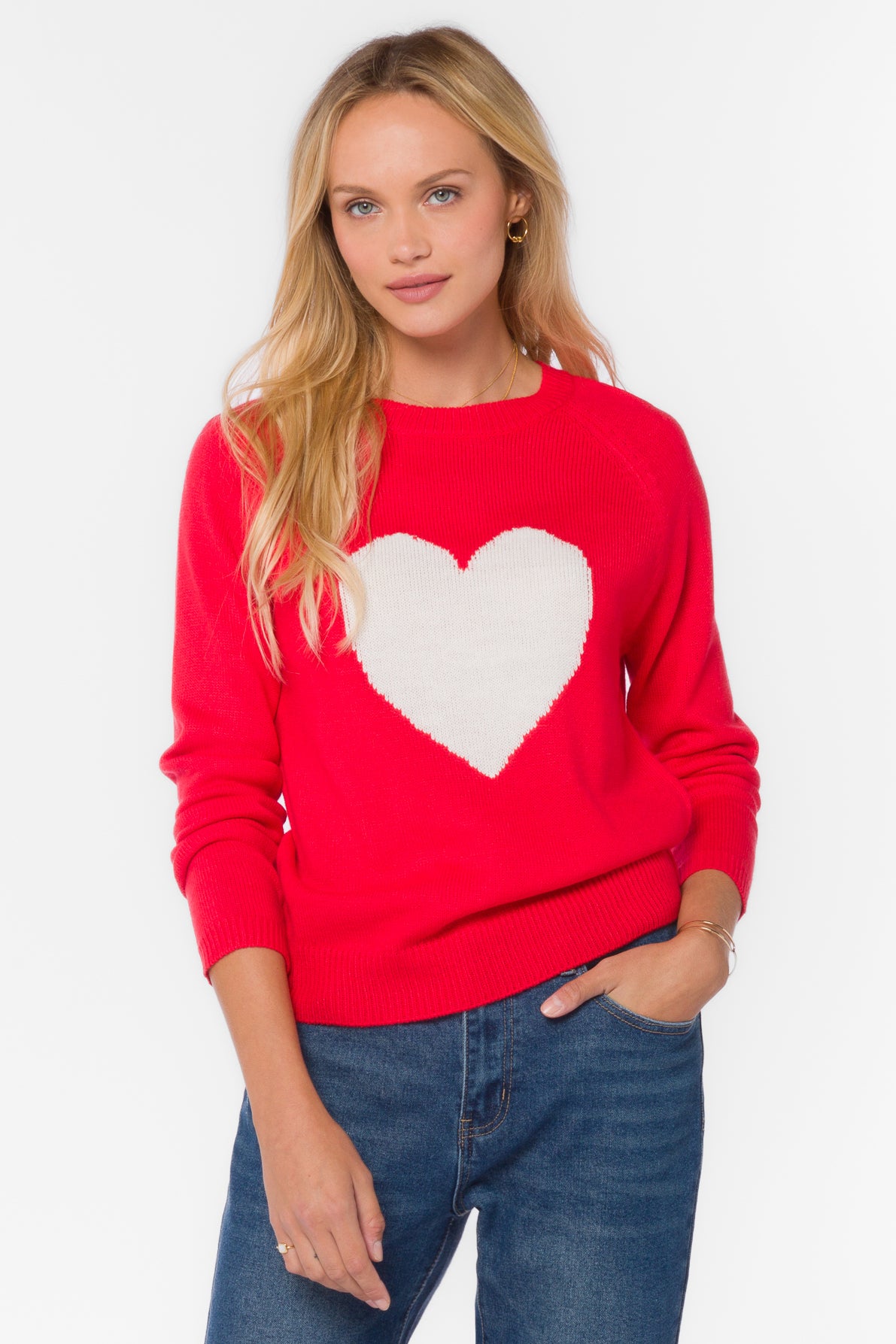 Red Heart Sweater – Loveclothesonline